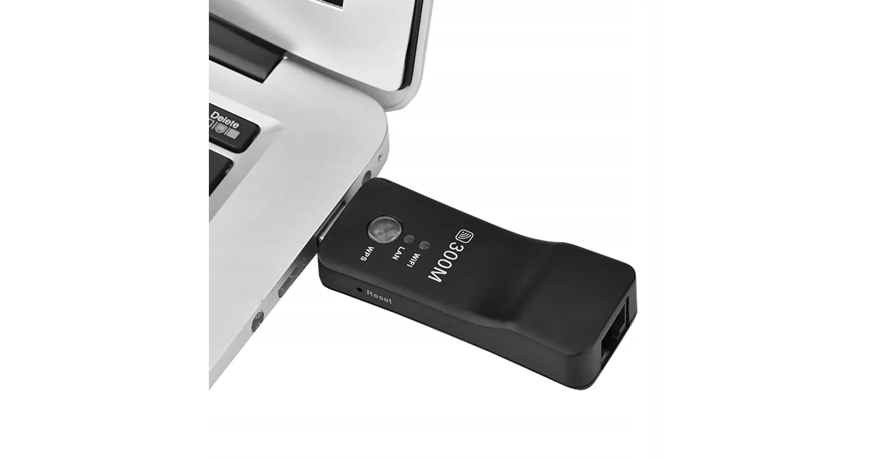 KOM1030A USB Wi-Fi erősítő és Smart TV adapter, RJ45 csatlakozással ...