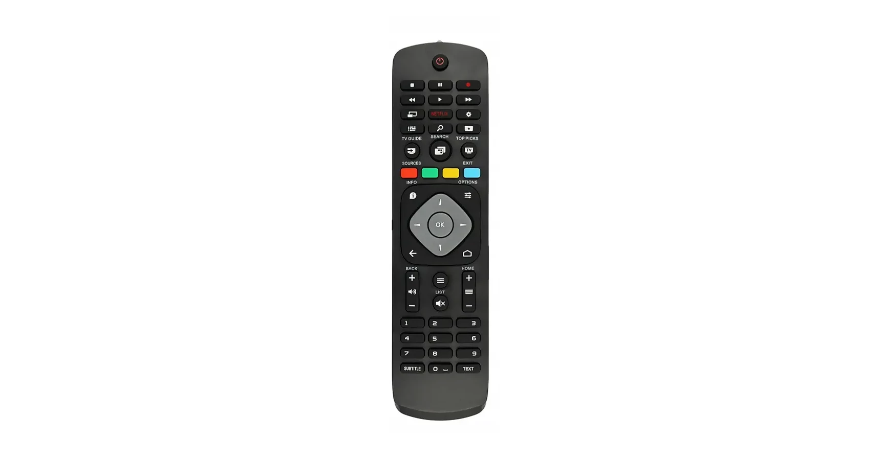 PIL6429 398GR8BE távirányító PHILIPS SMART TV-hez, NETFLIX funkció ...