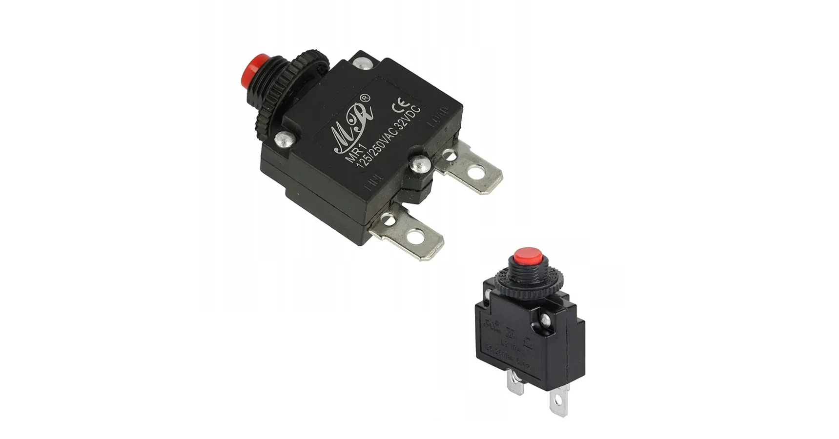 PRK0089-25 Beépíthető túlterhelés és zárlat elleni védelem, reset gomb ...